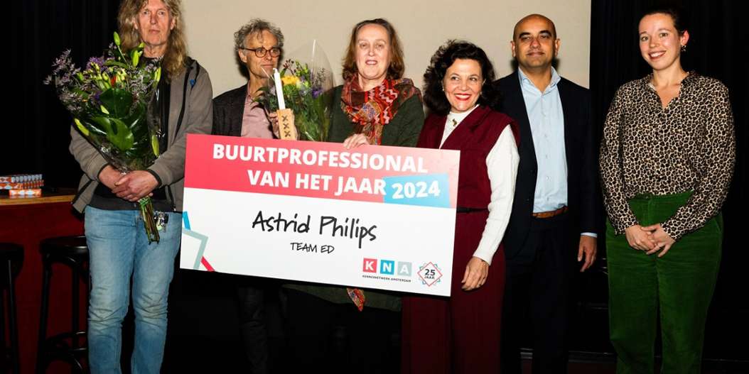 Astrid Philips verkozen tot buurtprofessional van het jaar 2024 | HvA